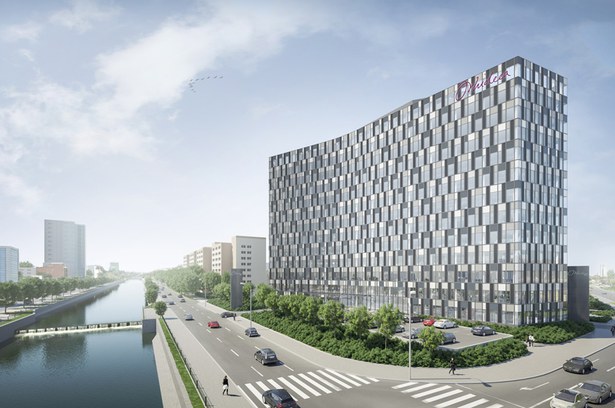 Fassade Orhideea Towers — Deutsch